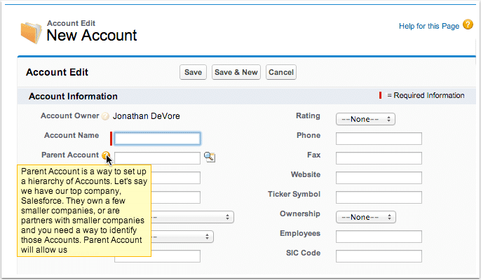 Tip of the Week: Use Field-Level Help to Answer Questions